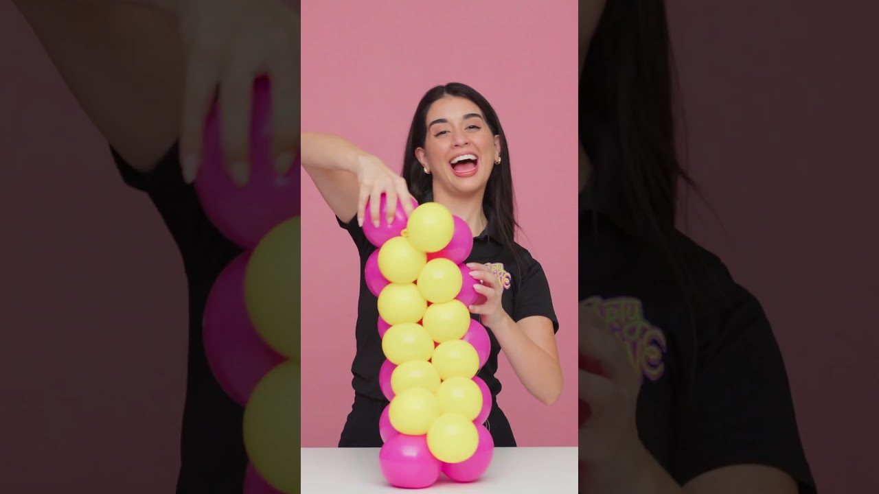Balloon Deco Tip: Quick Balloon Duplet Technique by Claudia Raccanelli | Domestika English
