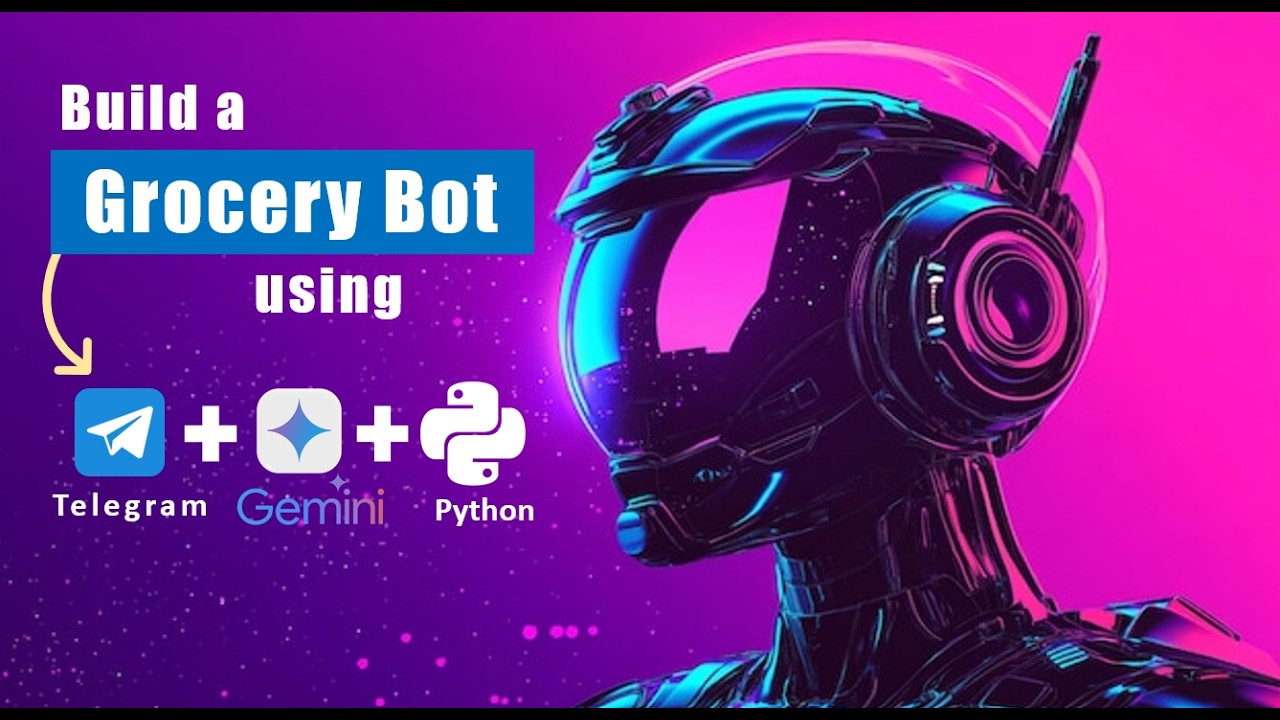 Build a Grocery Bot using Gemini AI and Telegram chat in less than 10 mins