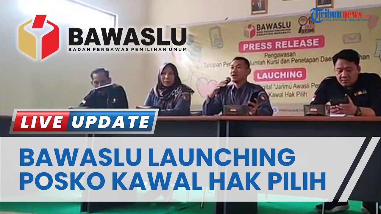 Bawaslu Indramayu Launching Posko Kawal Hak Pilih, Masyarakat Bisa Mengadu jika Nama Tak ...