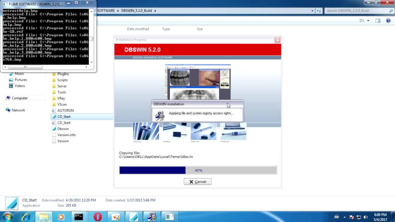 How to Install DBSWIN Program