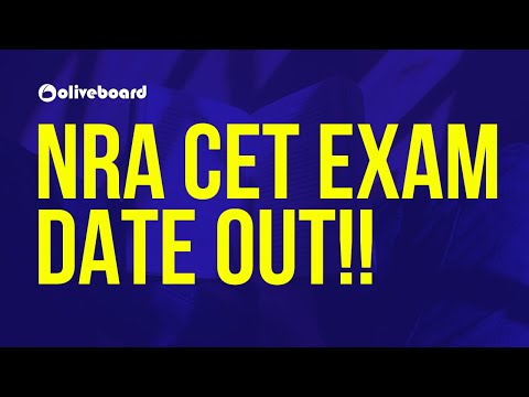 NRA CET Exam Date Out | Common Eligibility Test | Oliveboard | NRA CET 2021
