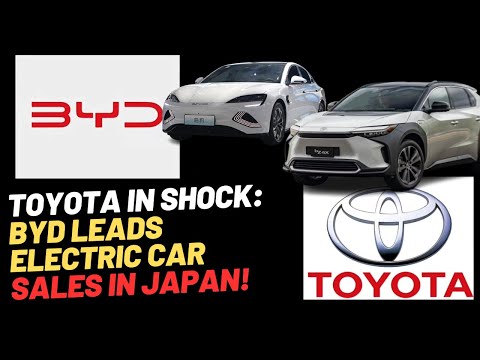 BYD Shocks Toyota in Japan: Chinese EV Giant Takes the Lead in 2024 Sales!