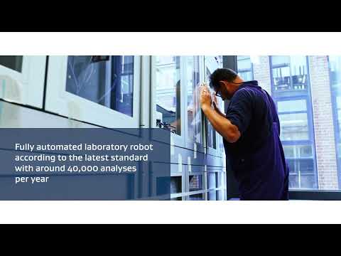 #SasolChemicals | Fully automated laboratory robot system in Brunsbüttel