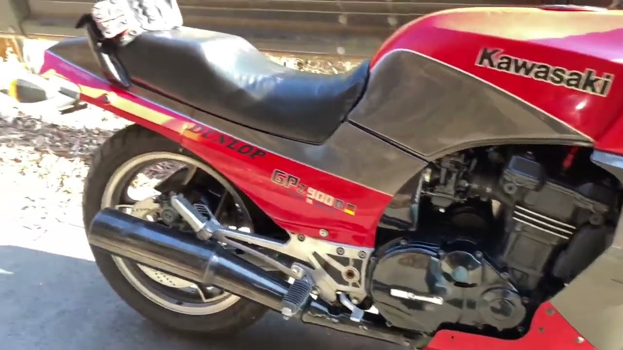 Kawasaki GPZ900R KHI K 098 Genuine Muffler