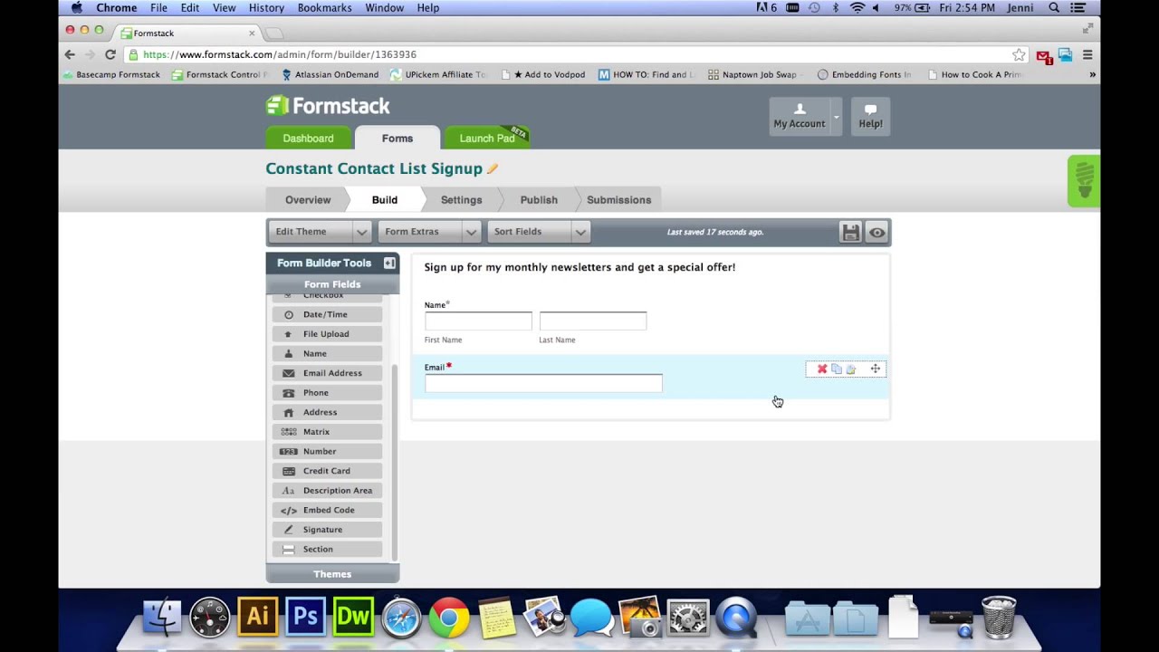 ‪Getting Started with Constant Contact & Formstack | FormStack
