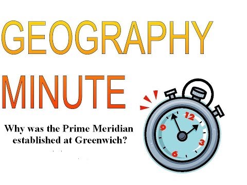 Why was the Prime Meridian established at Greenwich?