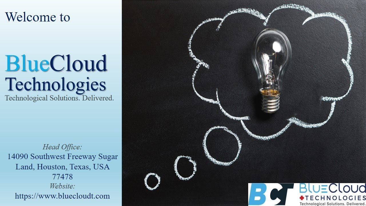 Cloud Computing- BlueCloud Technologies