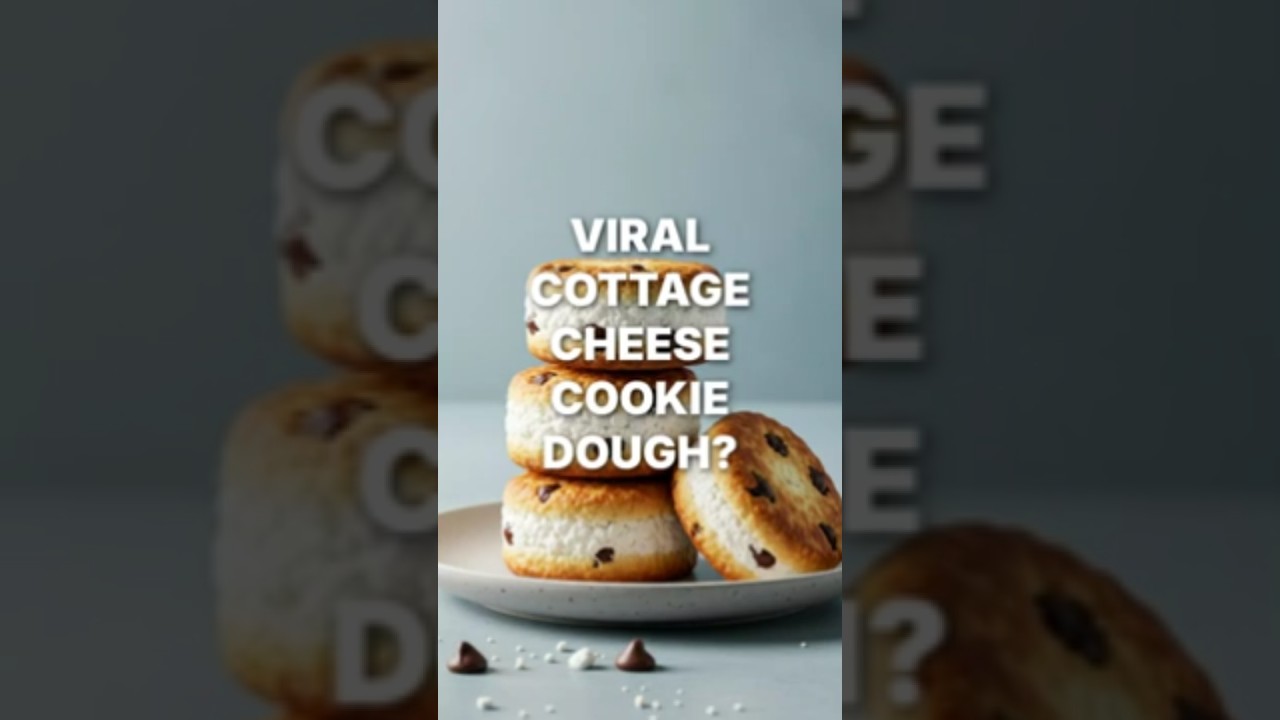 🍪🍦✨ Viral Cottage Cheese Cookie Dough Bites! (No-Bake)