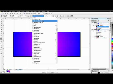 Creating Facebook Banners in CorelDRAW