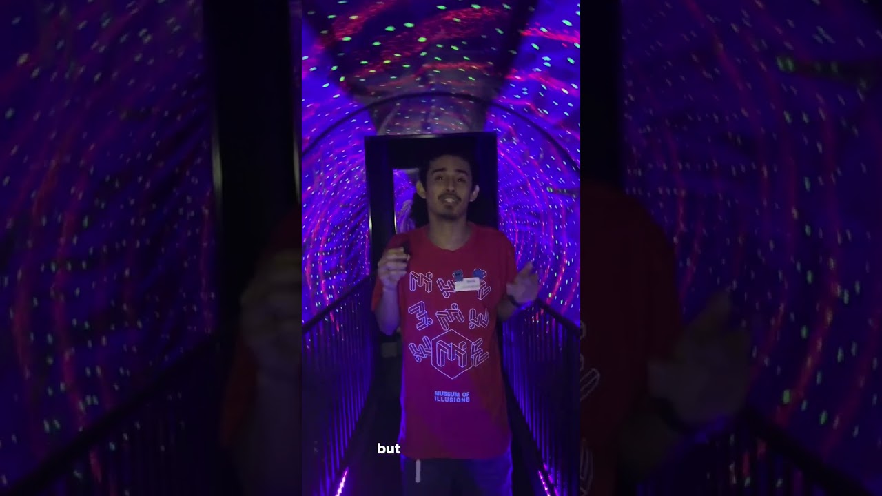 Spin into Alex's favorite illusion the Vortex Tunnel 👀🌀