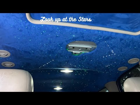 Blue suede headliner | 1000 starlight Kit | 50 Shooting stars 05 Tahoe Z71