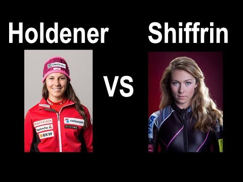 Mikaela Shiffrin vs Wendy Holdener