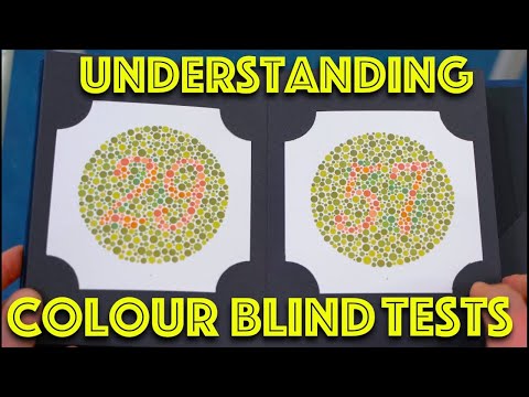 Understanding the Colour Blind Test - Including Self Red / Green Colour Deficiency Test - Dr Gill