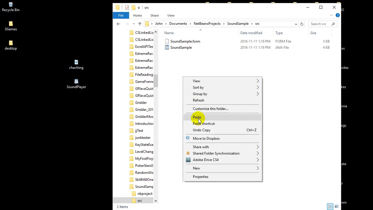 Java Beginner 17 Playing Sounds