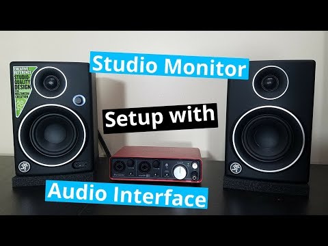 Studio Monitor Setup Guide (2019) | Mackie CR3 & Audio Interface Setup