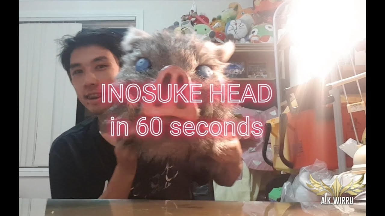 Making Inosuke's Boar Head | Demon Slayer