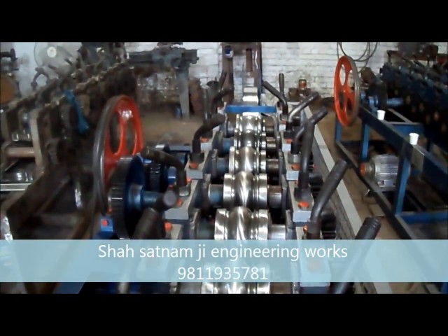 Shutter Patti Machines - Shutter Round Patti Roll Forming Machine ...