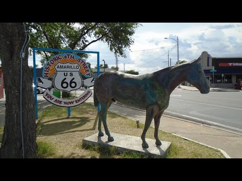 ROUTE 66, AMARILLO, TEXAS, USA