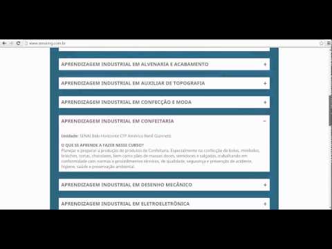 InscriçÔes Senai MG 2016 cursos gratuitos