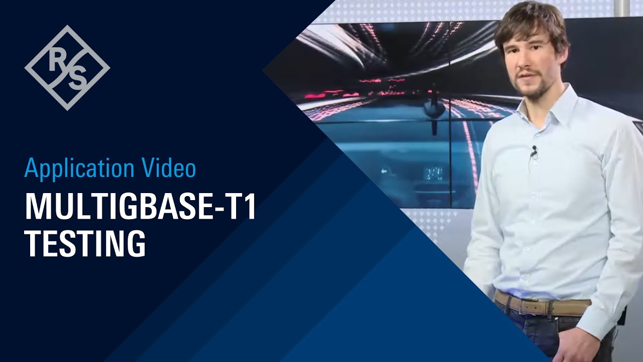 Application Video: MultiGBASE-T1 testing