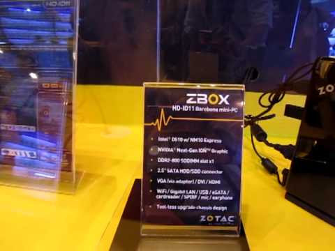 HG - Computex 2010 - Zotac - Mini ITX Motherboard and ZBox Barebone