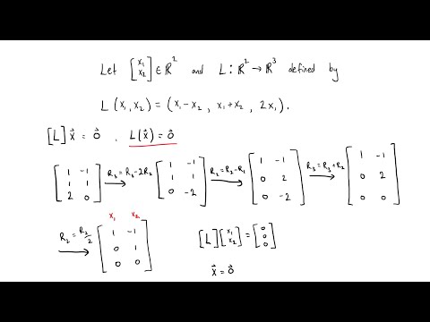 Finding Basis of Kernel and Range of a Linear Transformation - Linear Algebra