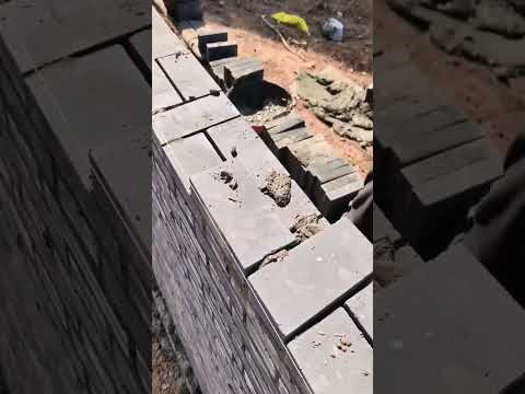 Blue brick wall coring process -Good practical tools to share