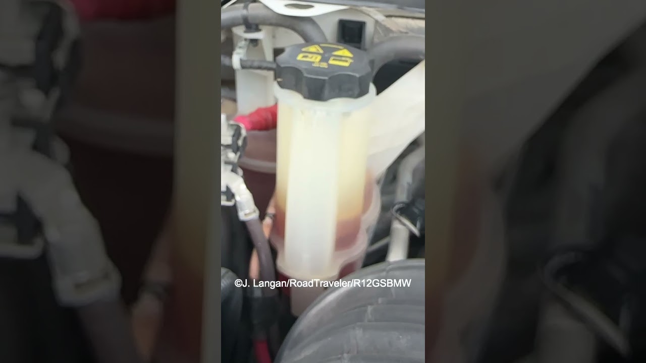 Low coolant warning, Cummins 6.7L.