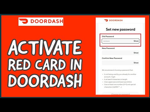 How to Activate Red Card in Doordash? Enable the Red Card in Doordash on Android 2024