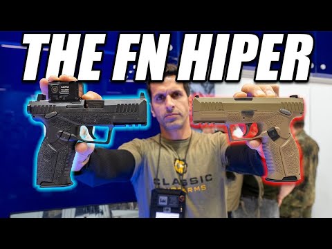FN HiPer | The Most Ergonomically Advanced Pistol Is Coming To The US!