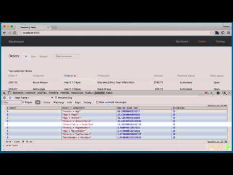 Learn Mastering ReactJS shouldComponentUpdate and React addons Perf | packtpub com - Mind Luster