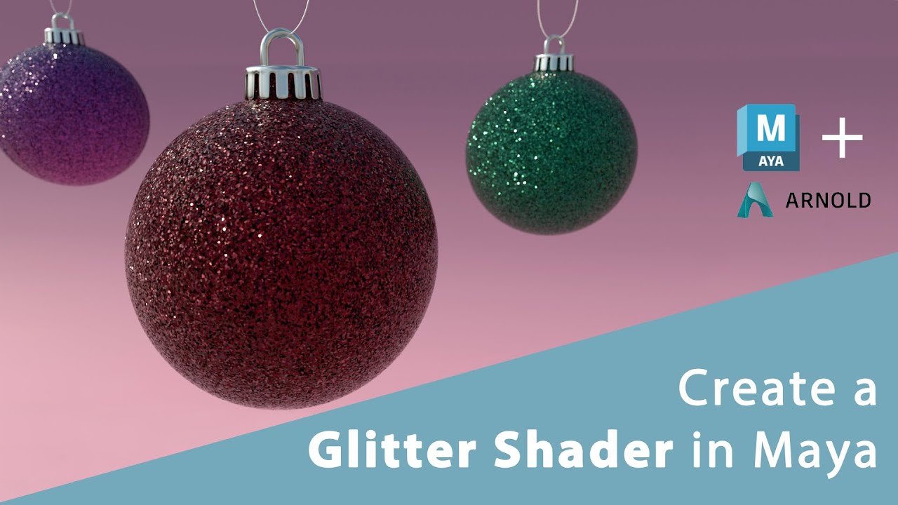 Glitter Shader in Maya - Arnold Renderer