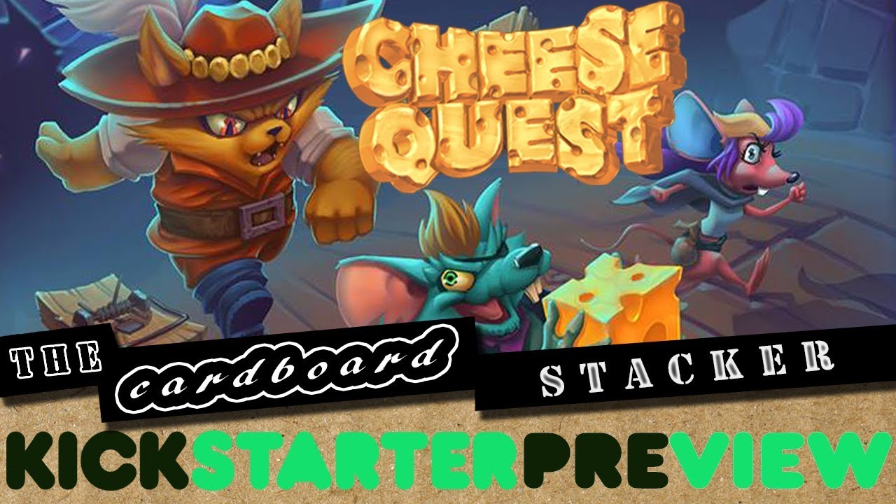 Cheese Quest: The Quest for Cheese - Kickstarter Preview