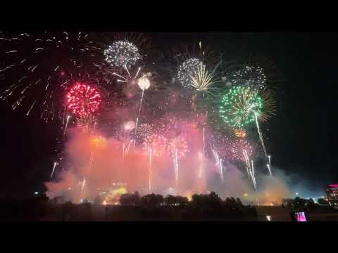 Nashville Fireworks Finale July 4th 2024