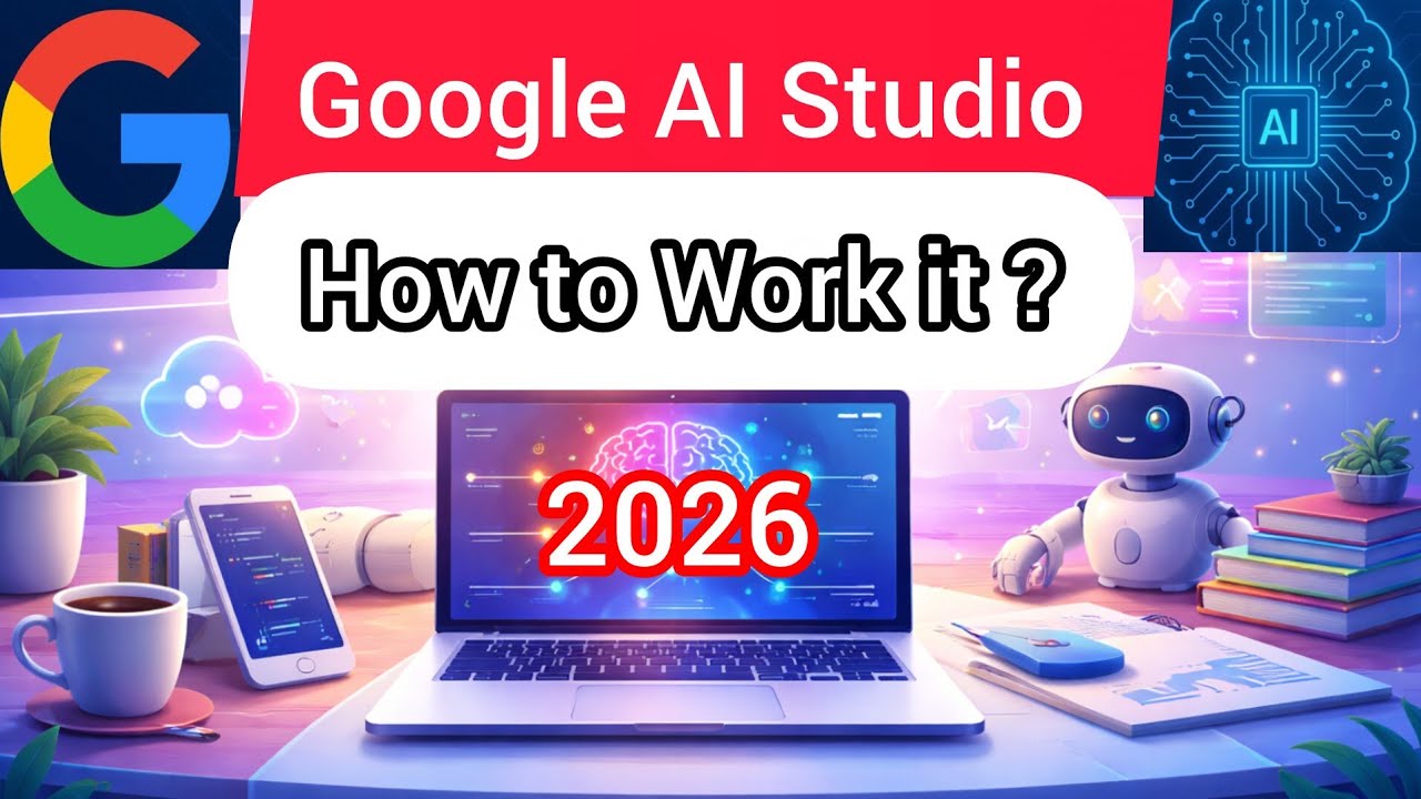 Google AI Studio Explained : How to Work it | Step by Step Tutorial 2026