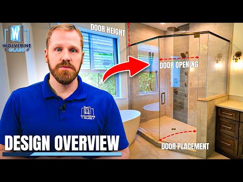 Frameless Shower Door Design Overview