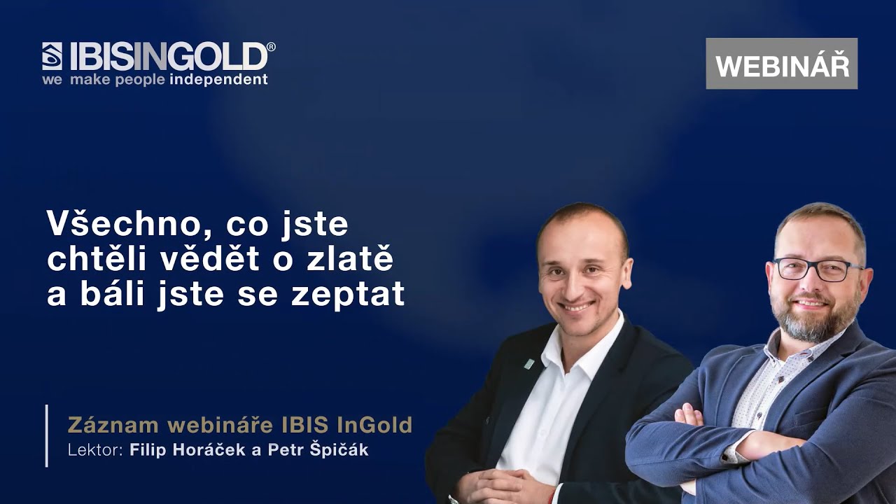 IBIS InGold | Všechno, co jste chtěli vědět o zlatě a báli jste se zeptat