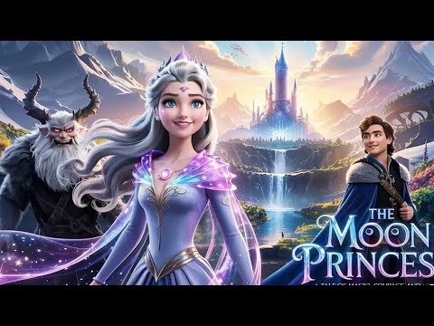 The Moon Princess 👑 New Animeted Cartoon Movie in Hindi dubbed 2025 #cartoon #animated