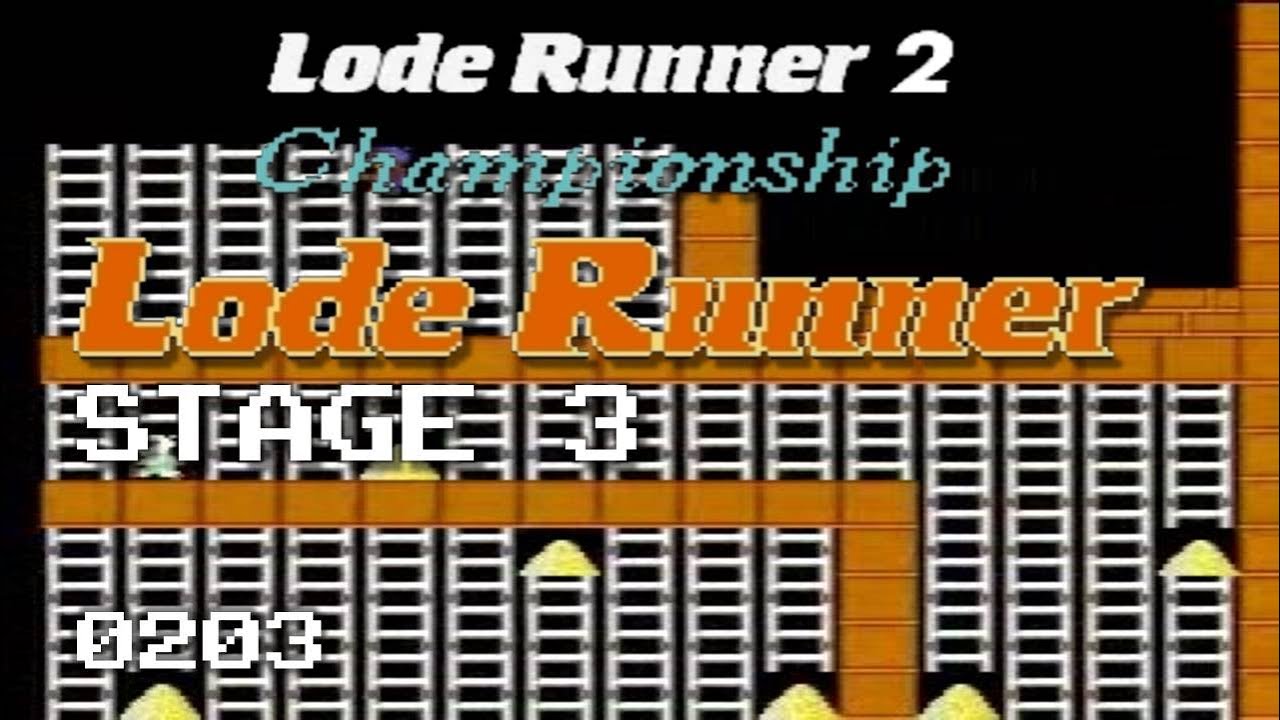 Lode Runner 2 - Stage 3 [0203]