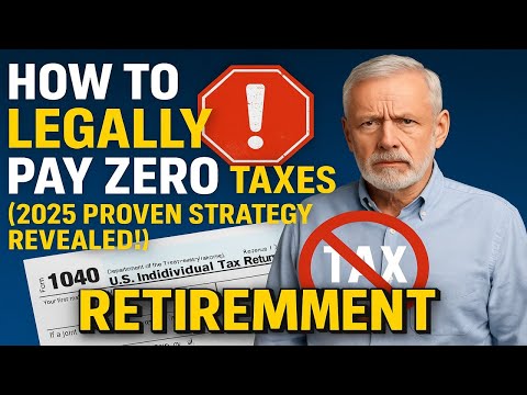 “How to LEGALLY Pay ZERO Taxes in Retirement (2025 Proven Strategy Revealed!)”