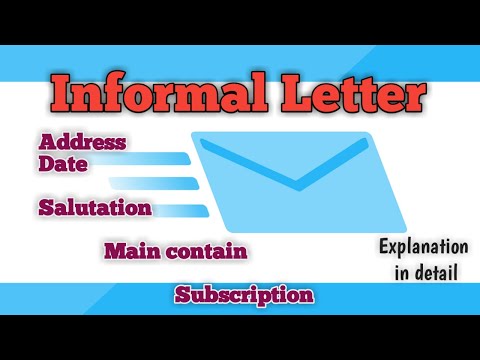 Informal Letter | Letter Writing