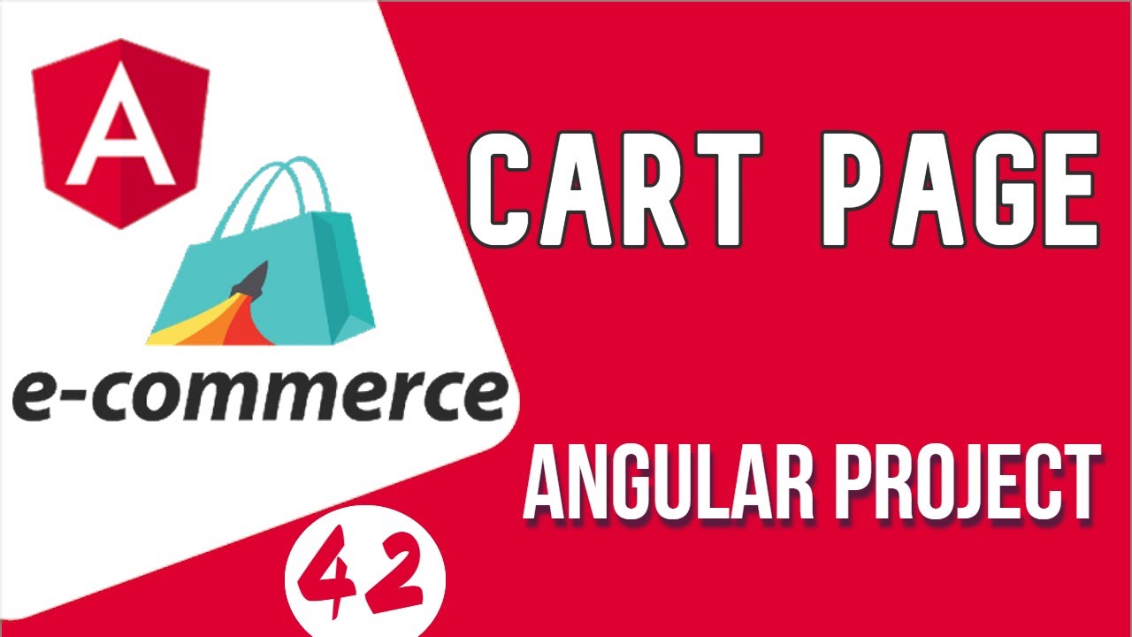 Angular project tutorial #42 Cart Page UI | Angular E-commerce Project