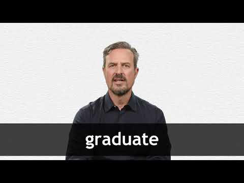 GRADUATE definition and meaning | Collins English Dictionary
