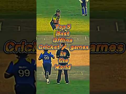 top 5 best offline cricket games for android ???? #shorts #cricket #offline #games #trending