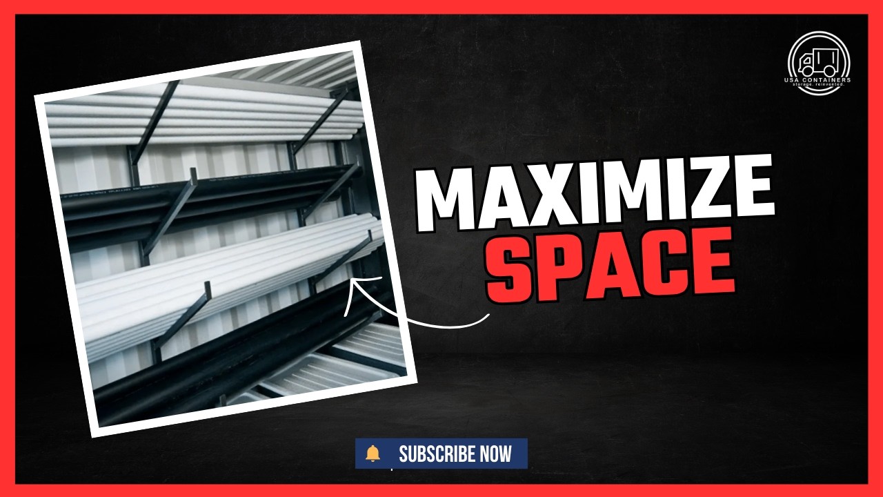 Adjustable Container Rack for Smart Storage | USA Containers