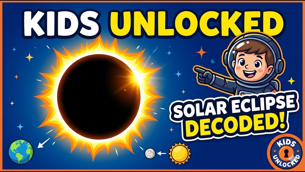 The Day the Sun Disappeared! 🌑 Solar Eclipses Decoded for Kids