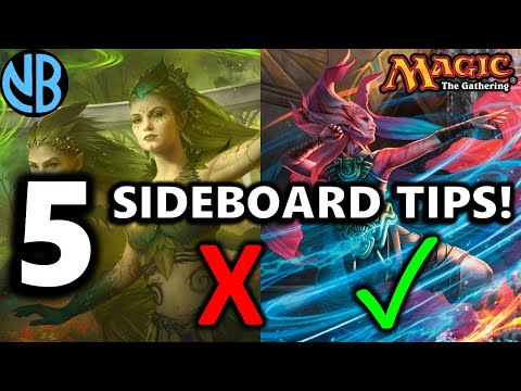 MTG SIDEBOARD TIPS FOR BEGINNERS!!!