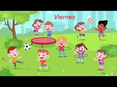 7 Days in Spanish (Easy! Lunes, Martes, Miércoles...)