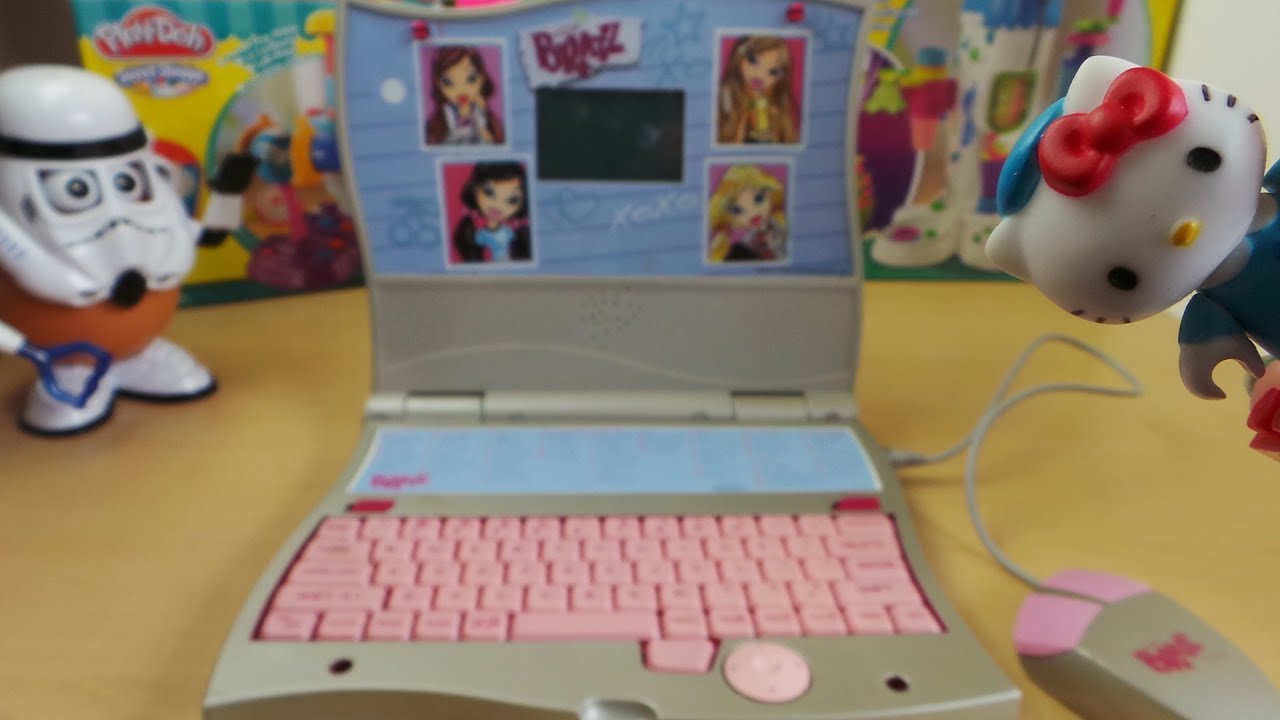 English Bratz Educational Preschool Toy Laptop Review
