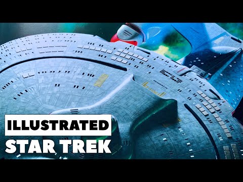 Incredible Star Trek The Next Generation Enterprise Illustrated Handbook